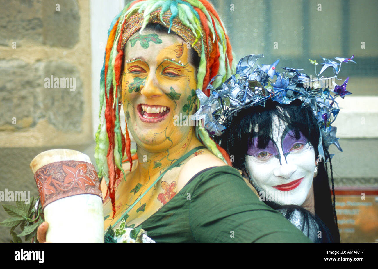 Female revellers hi-res stock photography and images - Alamy