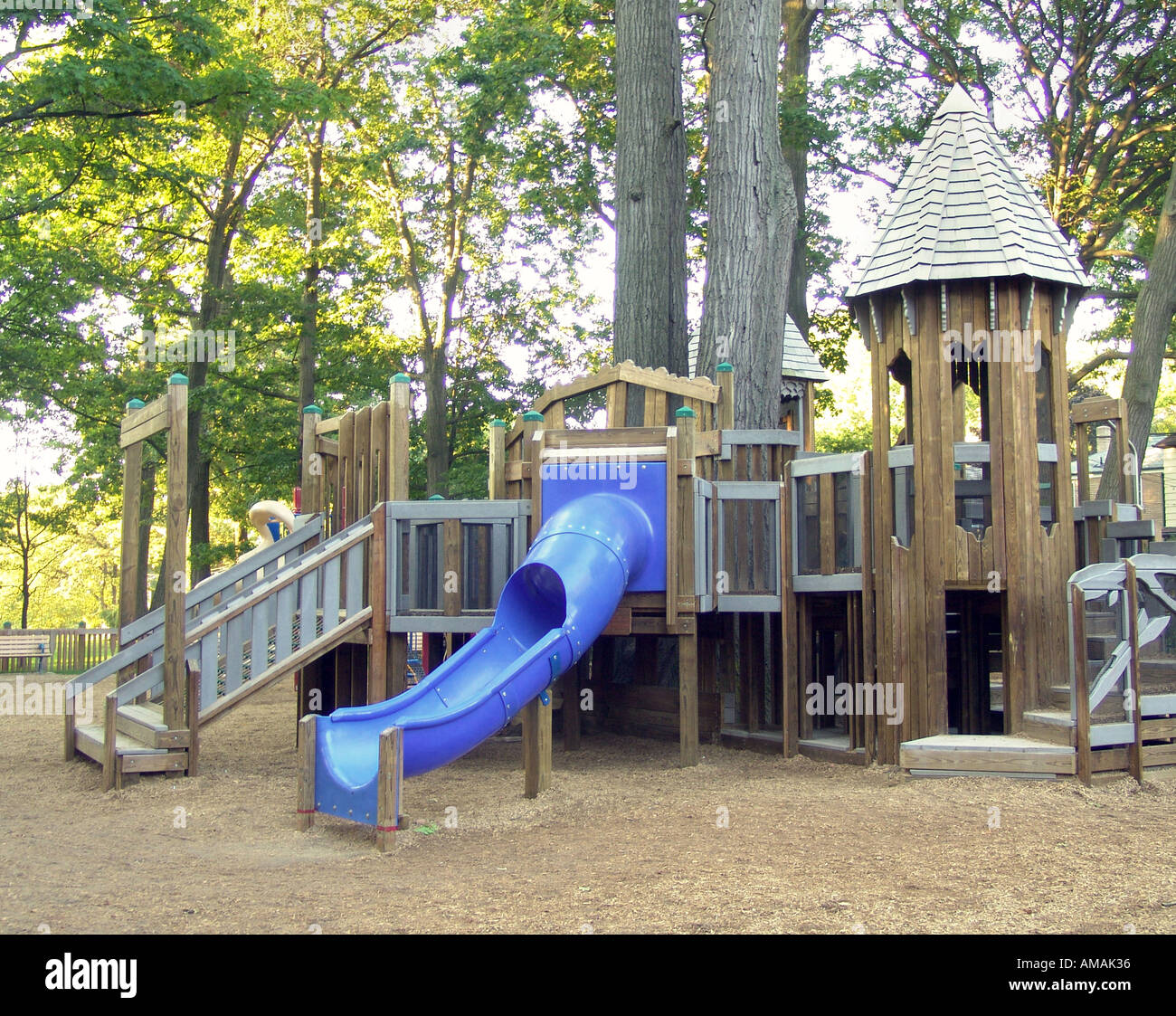 new style children s activity area in a park Toronto canada Stock Photo ...
