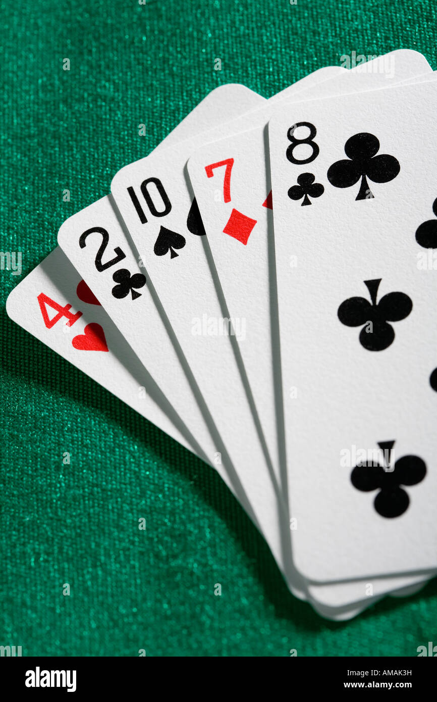 7 red cards hi-res stock photography and images - Alamy