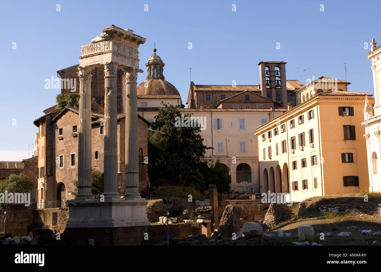 Portico of ottavia hi-res stock photography and images - Alamy