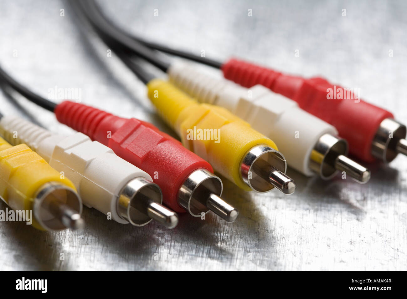 Audio and video cables Stock Photo - Alamy