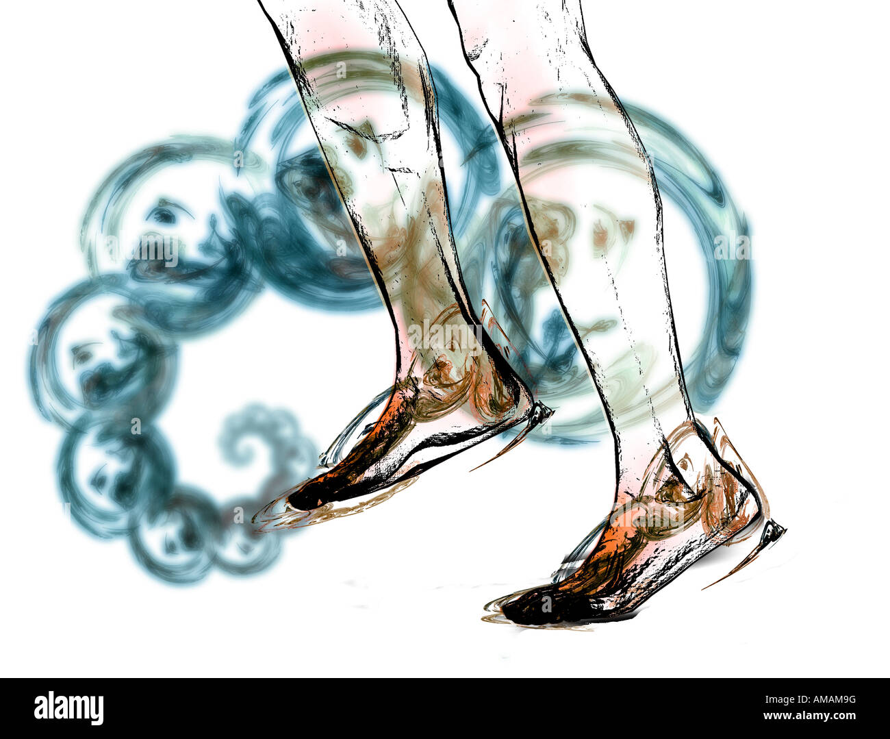 Running feet conceptual hi-res stock photography and images - Alamy