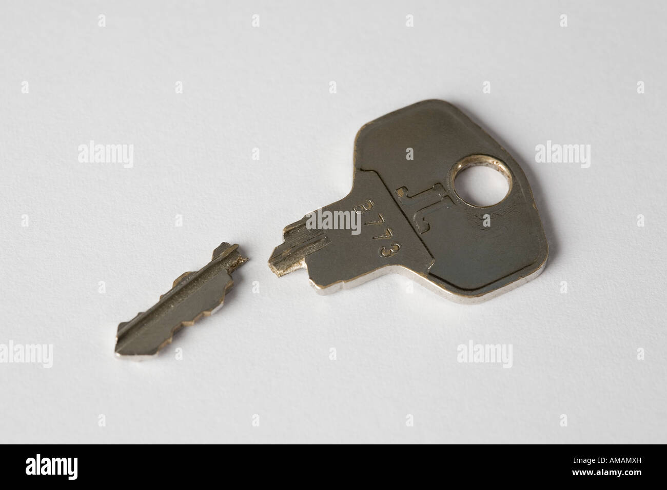 A broken key Stock Photo - Alamy