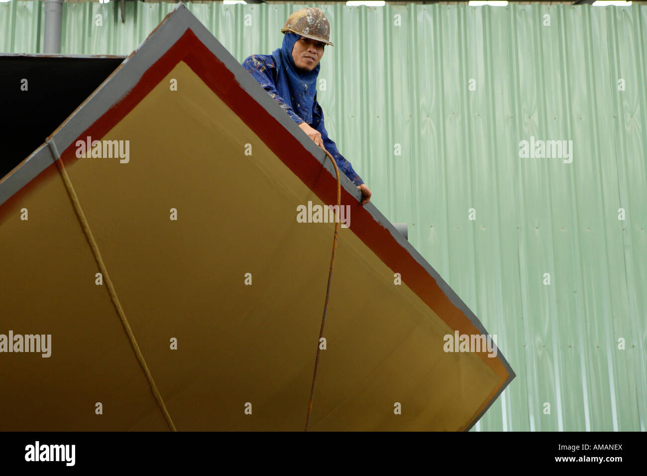 Shipbuilding Pha Rung Ship Yard North Vietnam Asia Stock Photo - Alamy