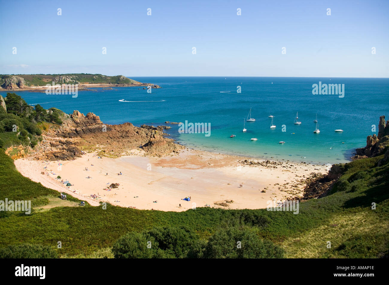 Beauport beach jersey hi-res stock photography and images - Alamy