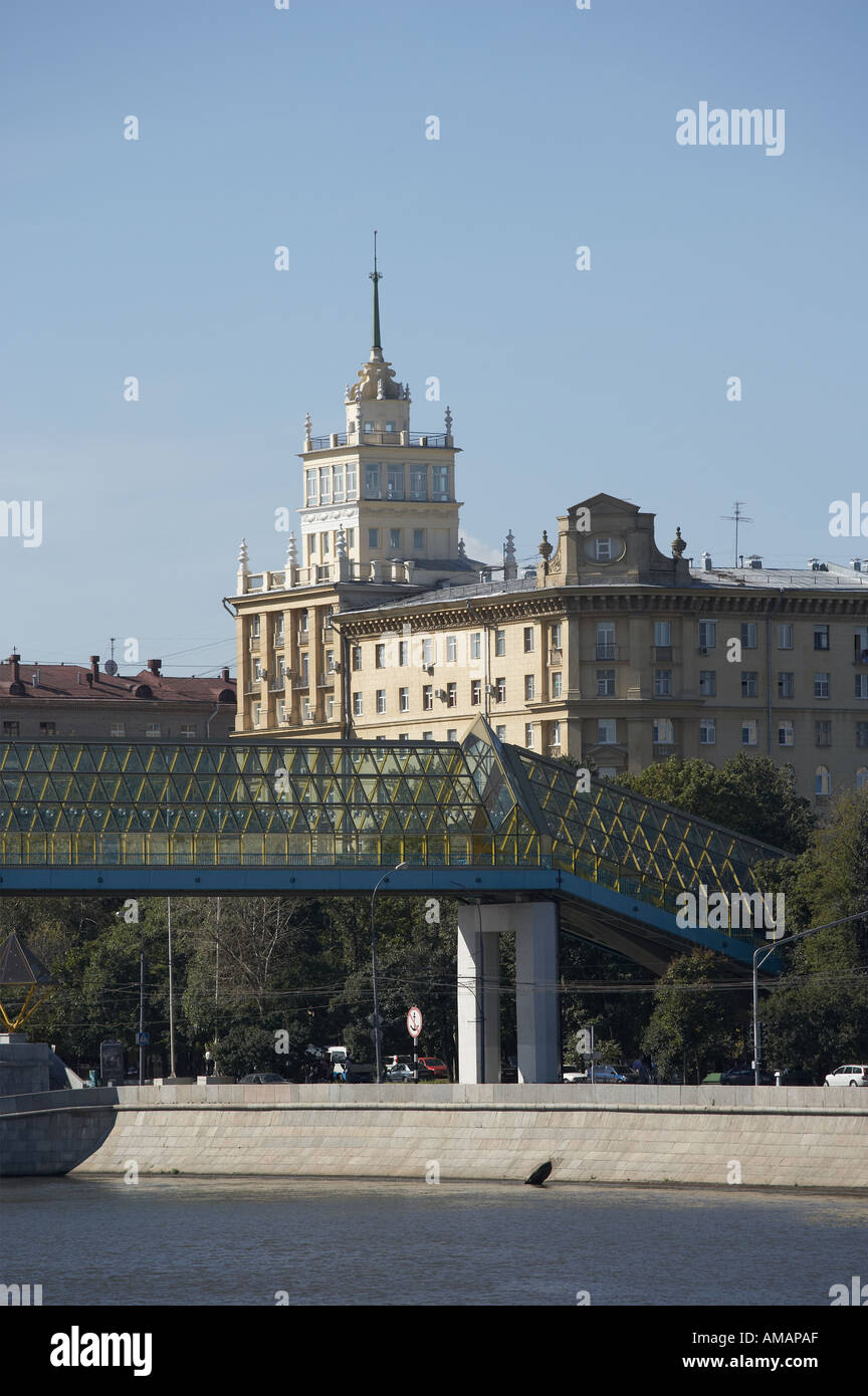 Glazed pedestrian bridge hi-res stock photography and images - Alamy