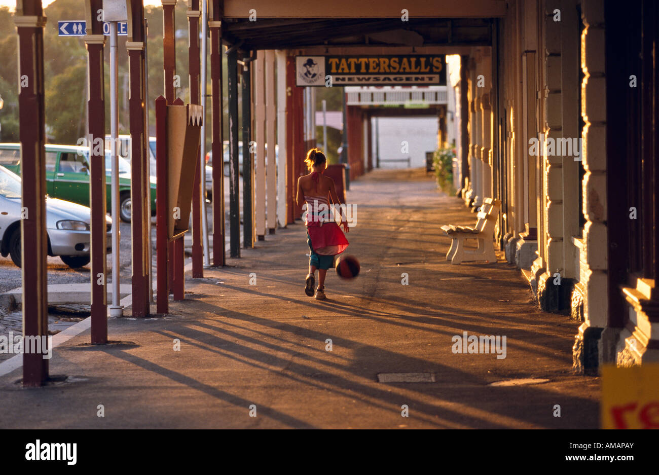 Streetscene, rural Australia Stock Photo - Alamy