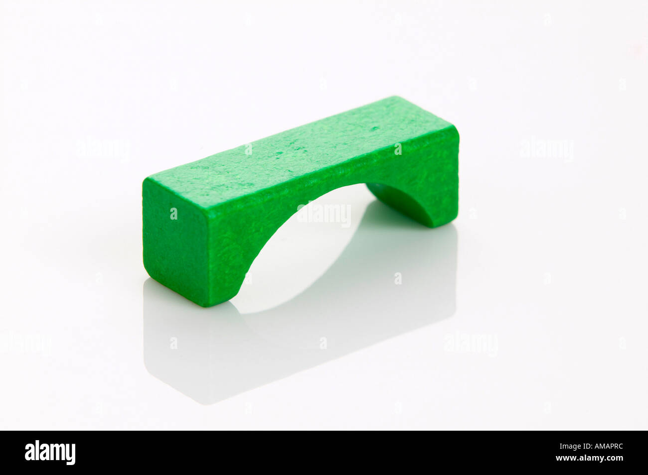 Green building block Stock Photo - Alamy