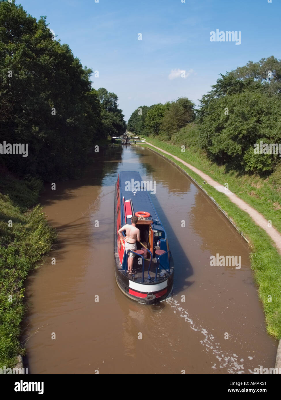 Audlem lock flight hi-res stock photography and images - Alamy