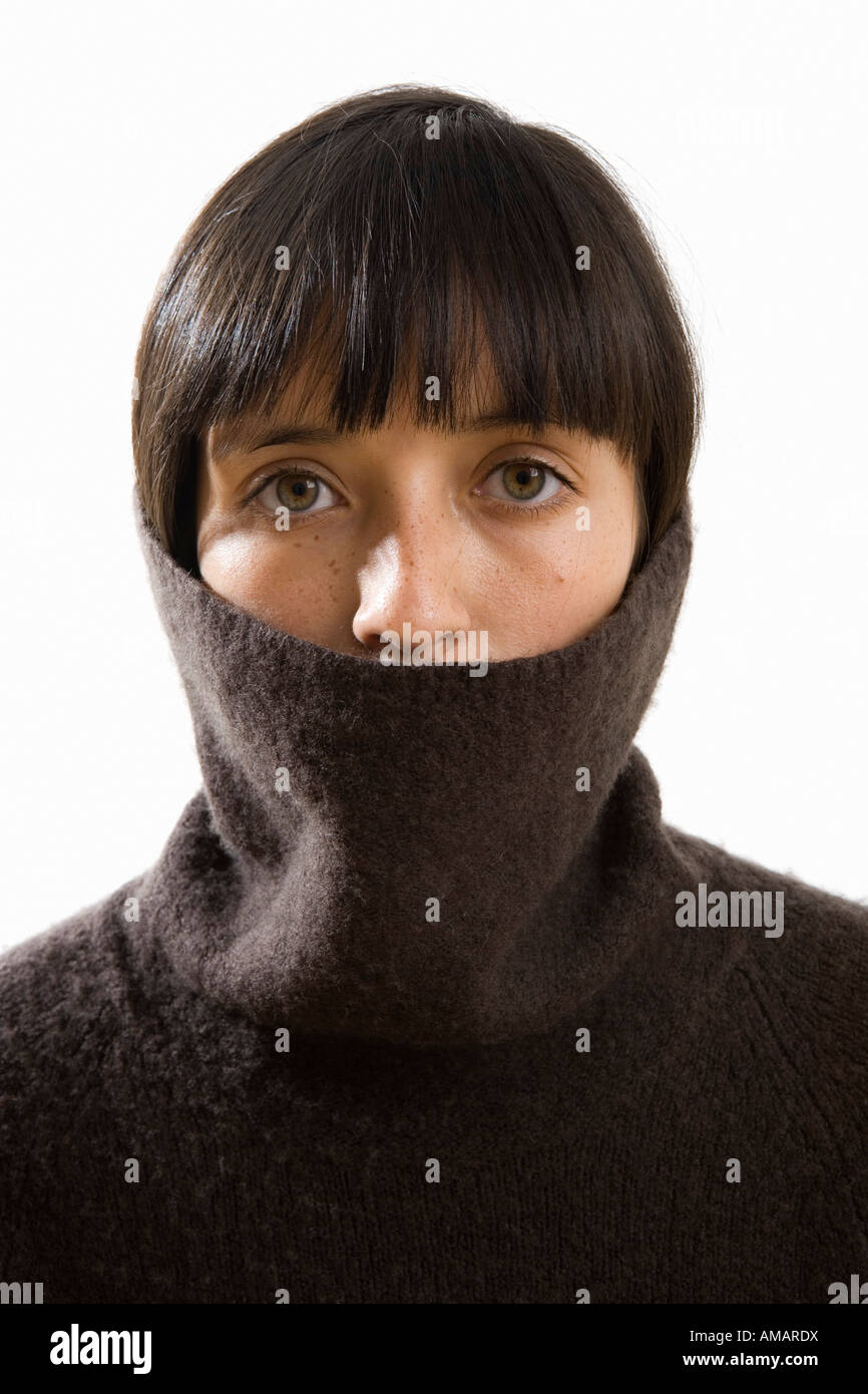 Pulling sweater hi-res stock photography and images - Alamy