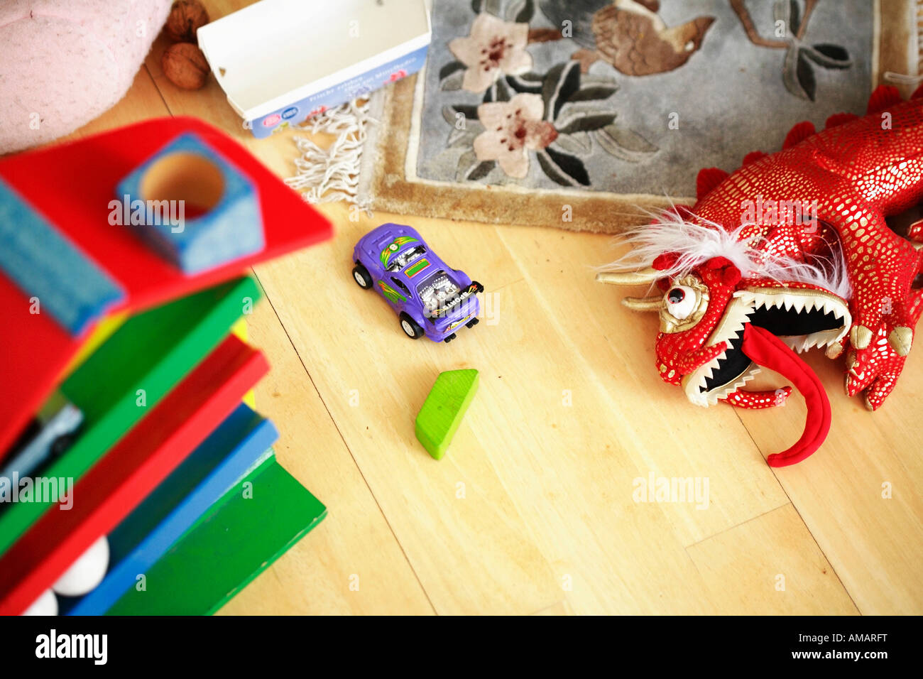 Children's toys floor hi-res stock photography and images - Alamy