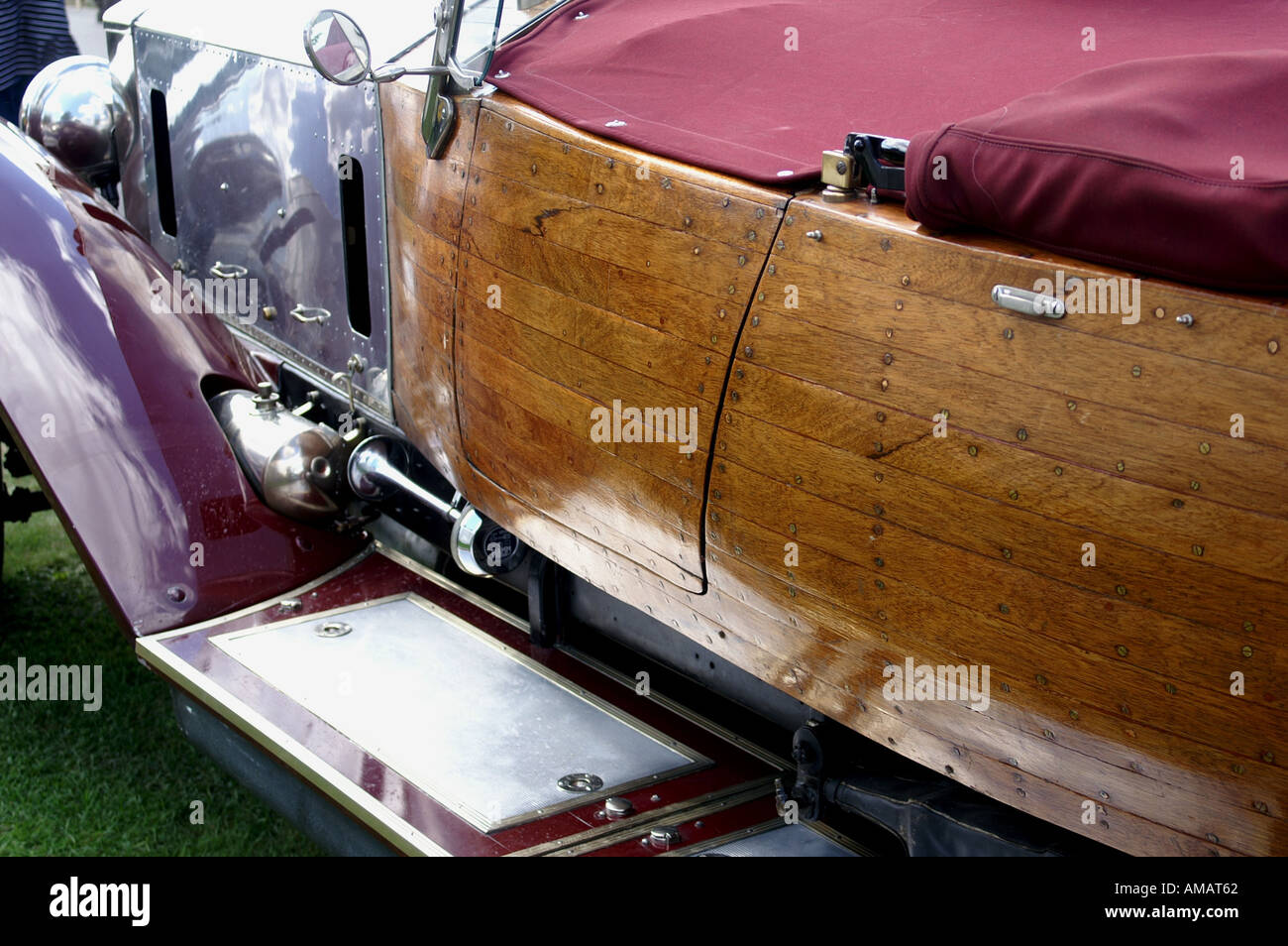 Rolls Royce boat shaped body Stock Photo - Alamy