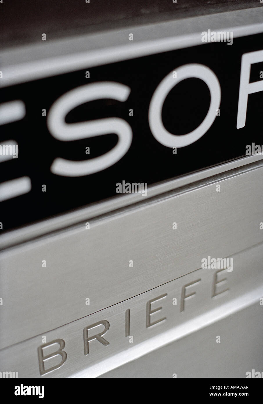 German letterbox hi-res stock photography and images - Alamy