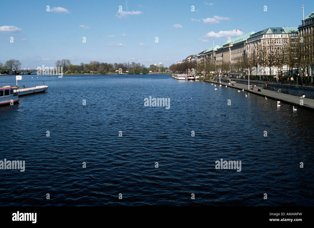 View of the river and riverside in St Petersburg, Russia Stock Photo ...