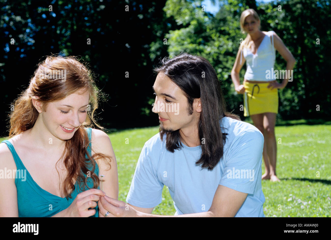 Bearded man giving two hi-res stock photography and images - Alamy