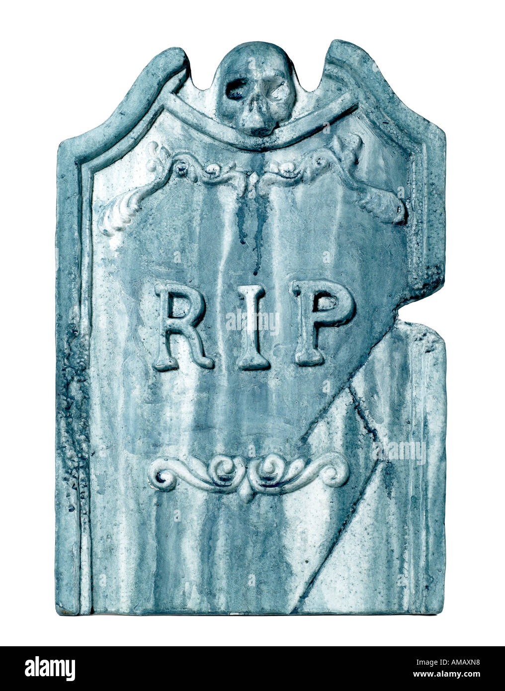 Cemetery grave markers Cut Out Stock Images & Pictures - Alamy