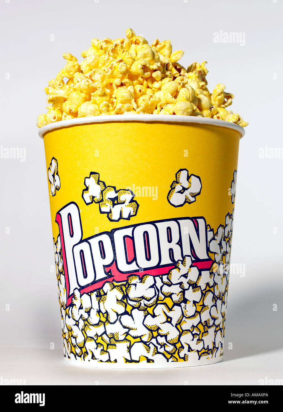 Yellow corn kernels popcorn Cut Out Stock Images & Pictures - Alamy