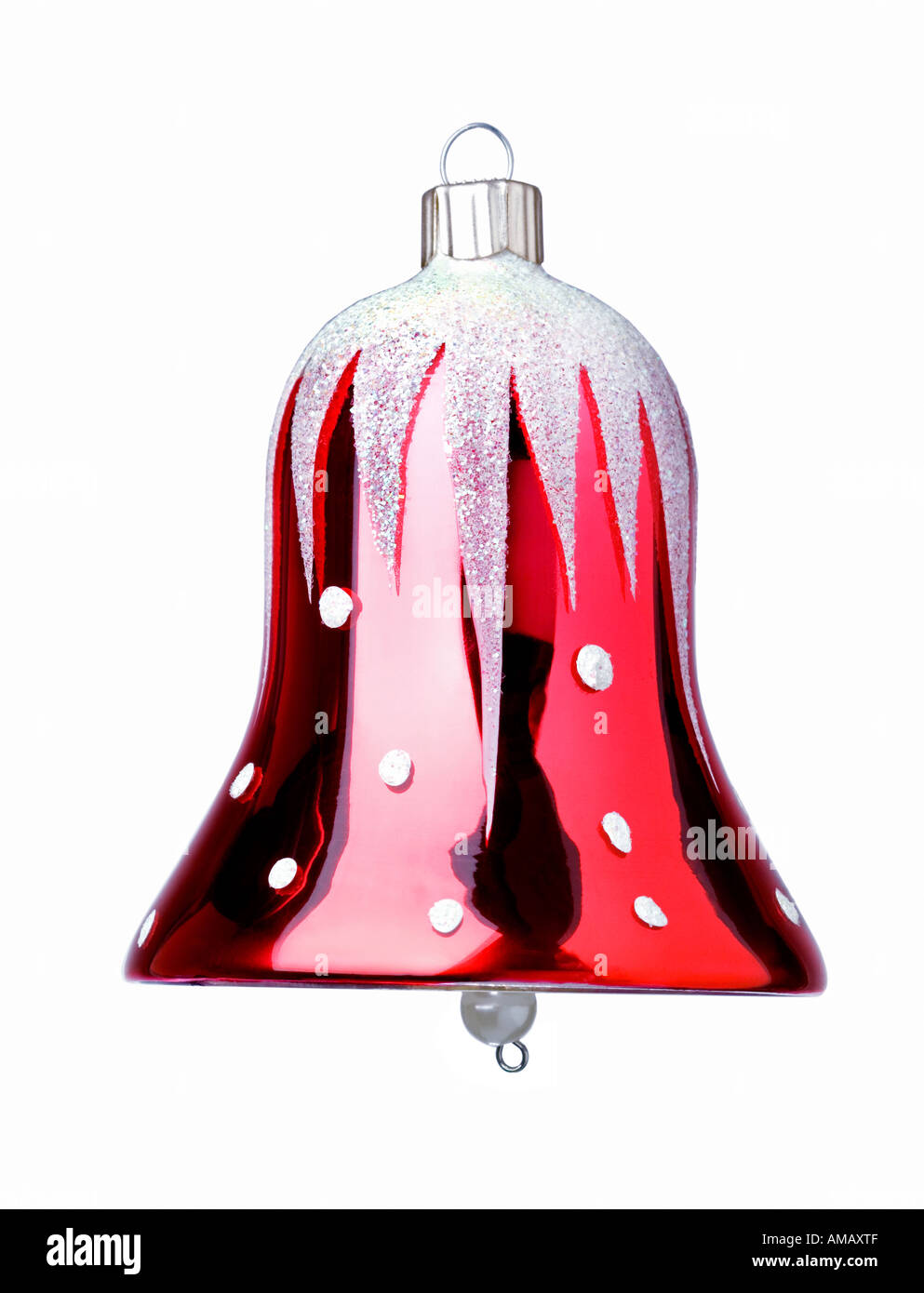 Christmas ornament bell Stock Photo - Alamy