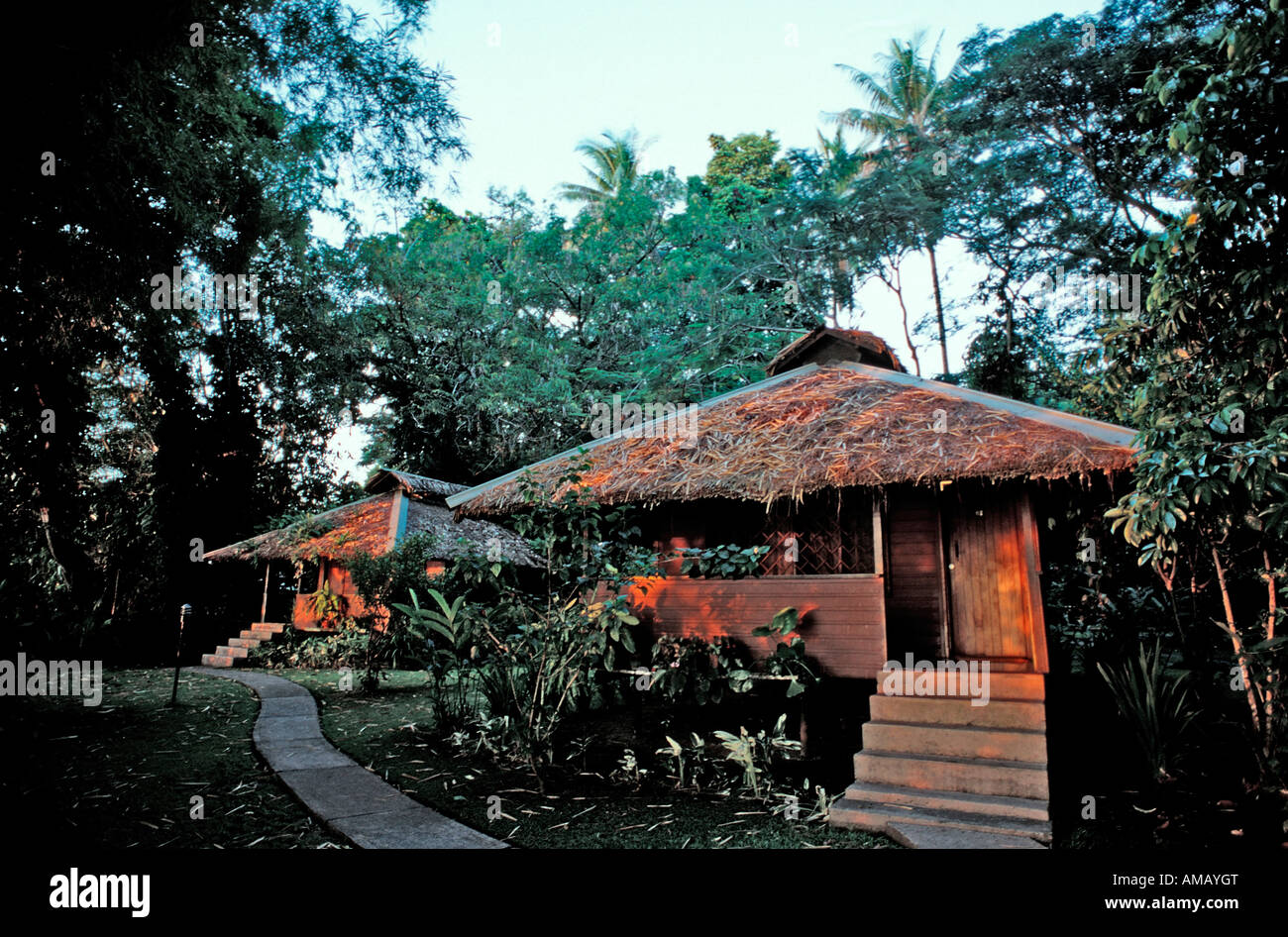 Walindi Platation Resort Papua New Guinea New Britain Stock Photo - Alamy