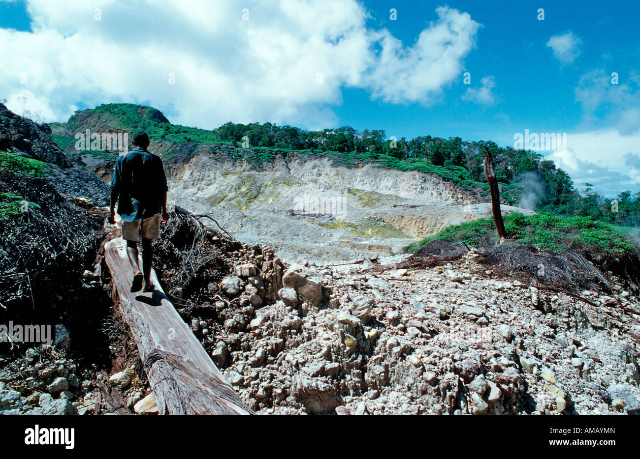 Papua new guinea crater hi-res stock photography and images - Alamy