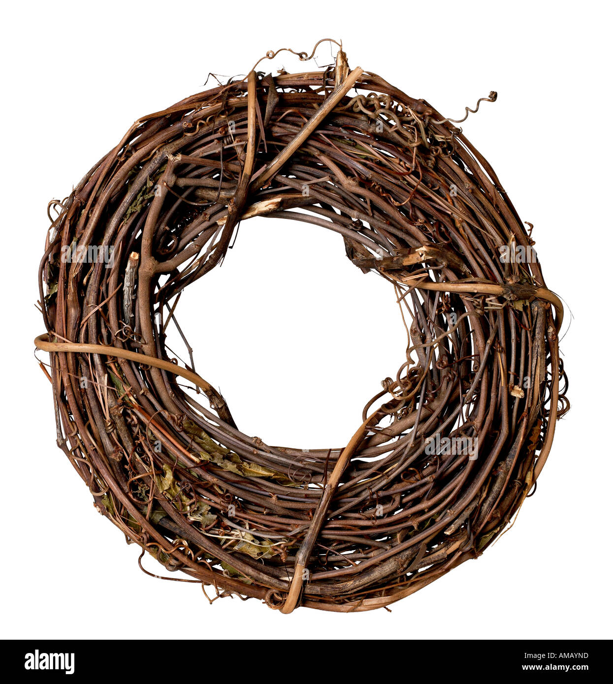 Woven wreath hi-res stock photography and images - Alamy