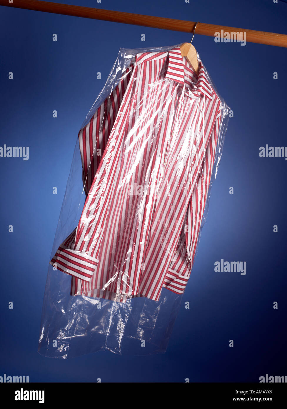 Shirt on Hanger vertical Stock Photo - Alamy