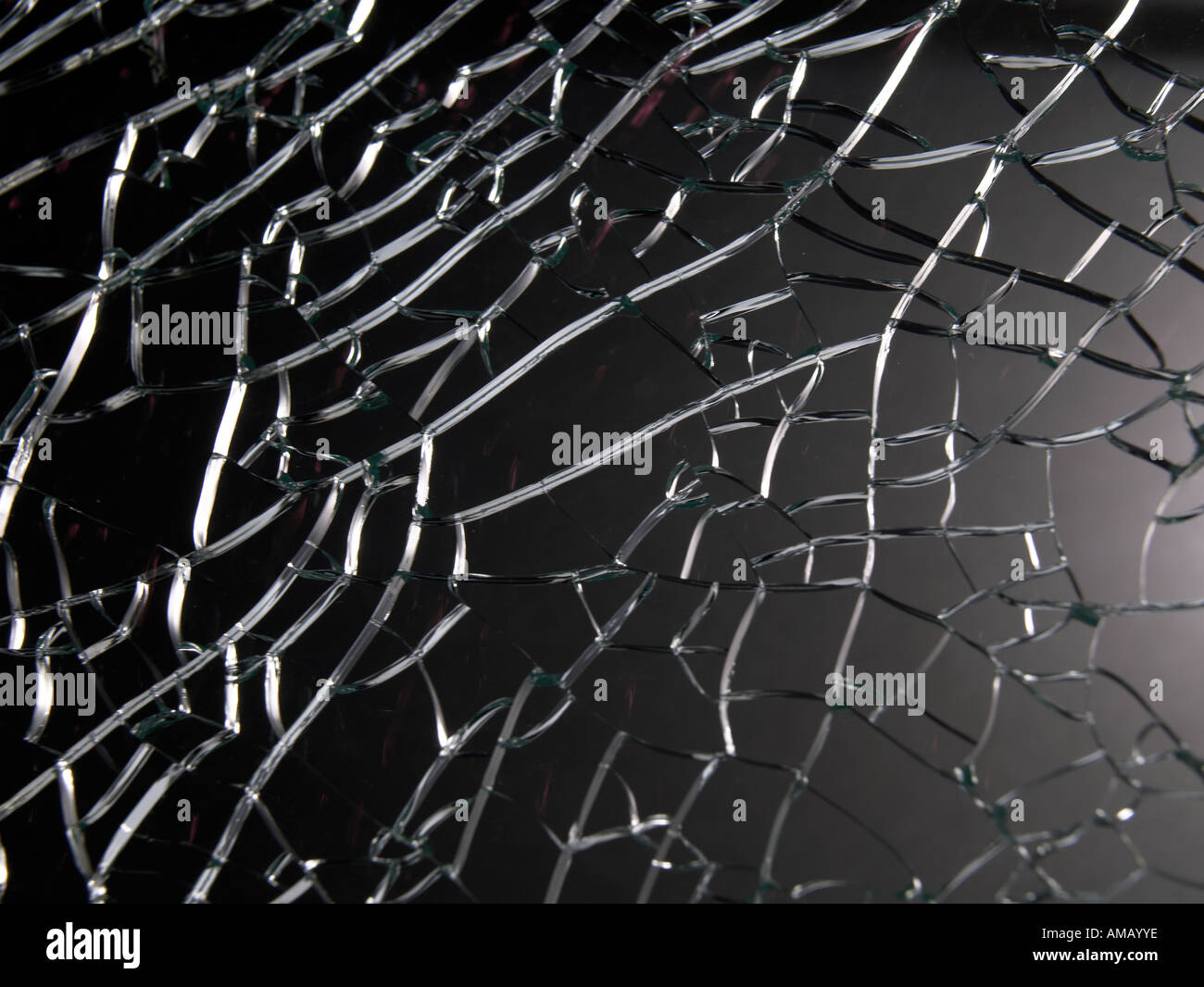 Broken Glass horizontal Stock Photo - Alamy