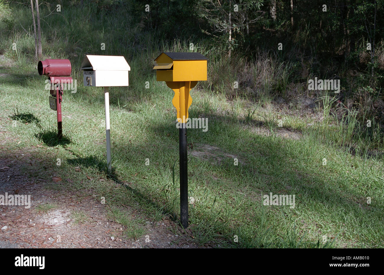 Australian rural leterboxes Stock Photo - Alamy