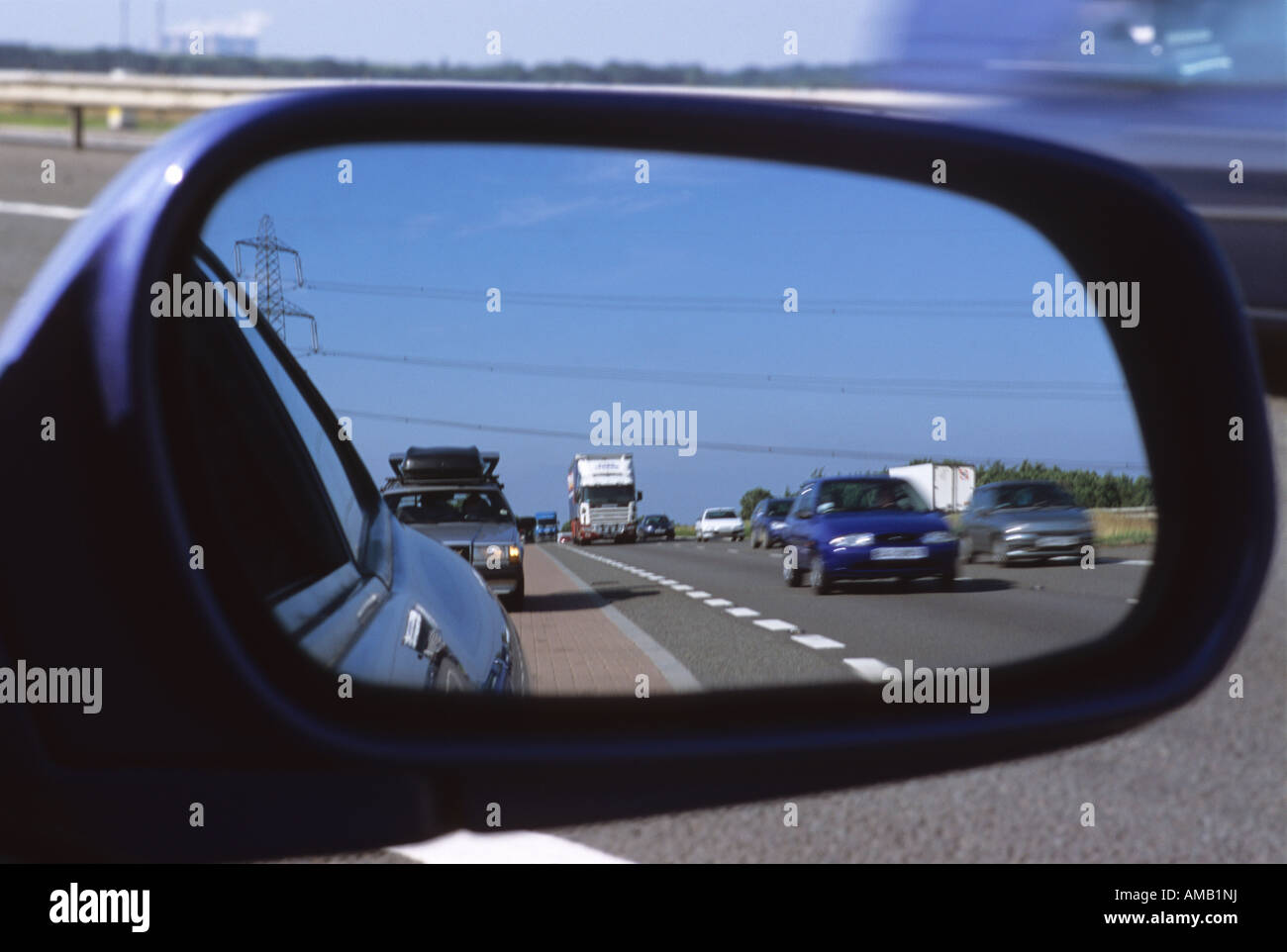 Car distance in driving mirror High Resolution Stock Photography and ...