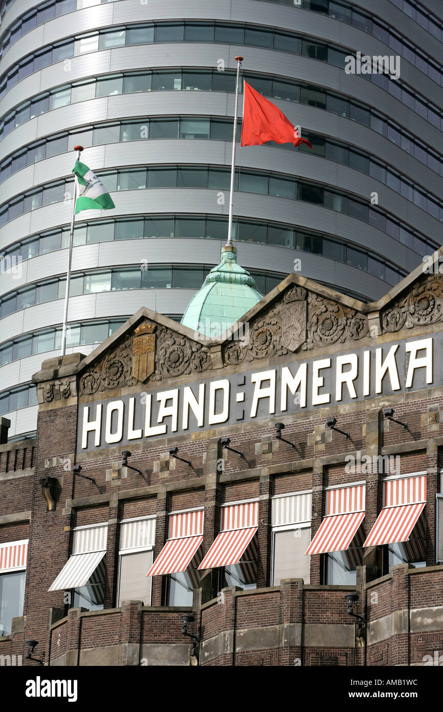 NLD, Netherlands, Rotterdam: Building of the former Holland-Amerika ...