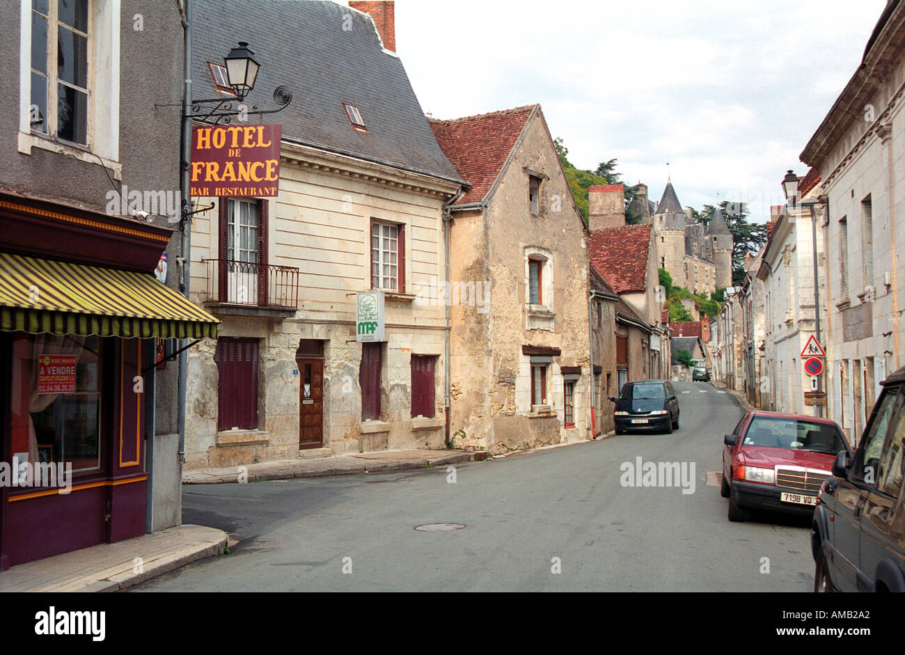 Street scene from rural france hi-res stock photography and images - Alamy