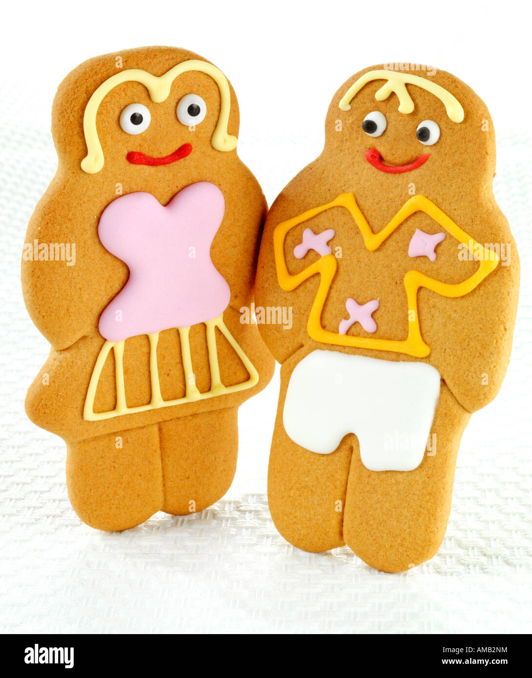 Gingerbread pair hi-res stock photography and images - Alamy