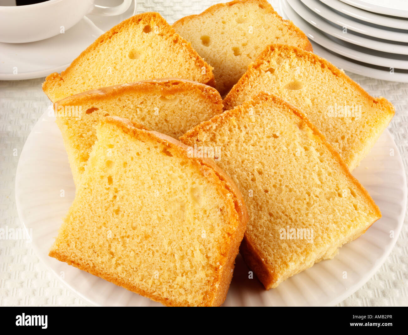 Madeira sponge cake hi-res stock photography and images - Alamy