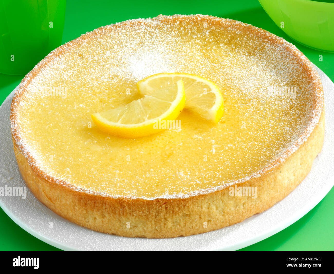 TARTE AU CITRON OR FRENCH LEMON TART Stock Photo - Alamy