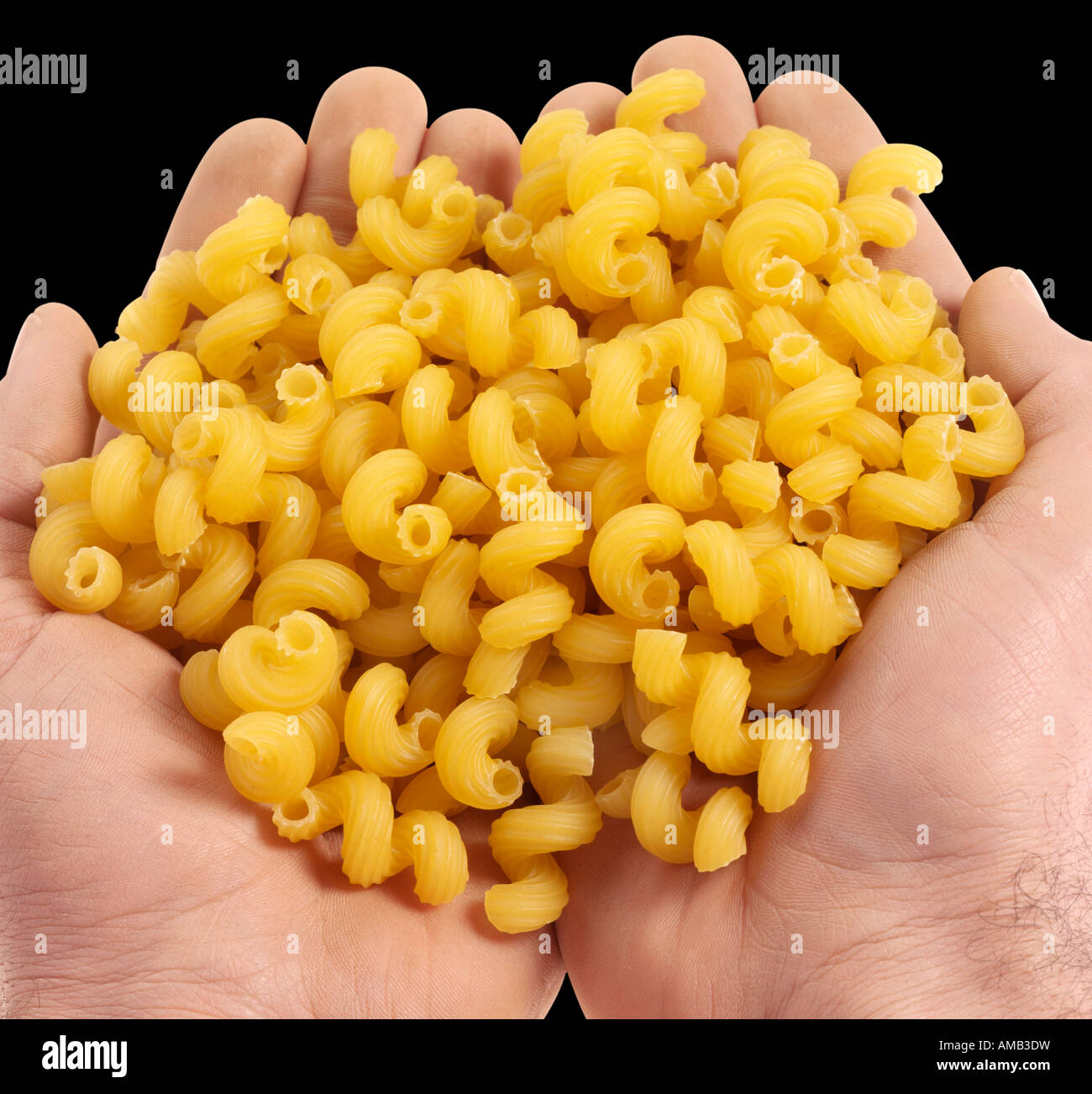 HANDFUL OF CELLANTANI PASTA Stock Photo - Alamy