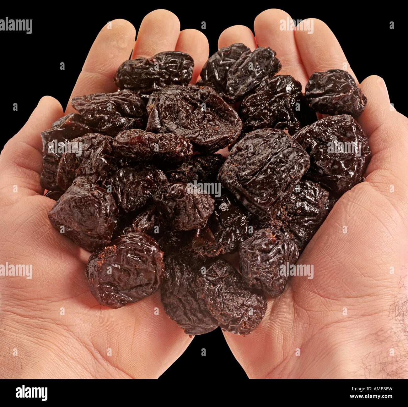 Handful of prunes fibre fruit hi-res stock photography and images - Alamy