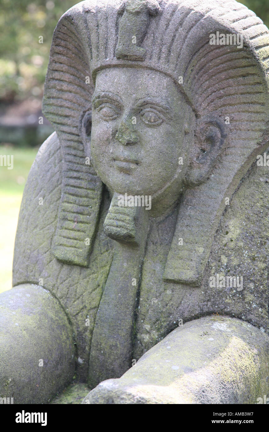 Egyptian Sphinx Figure Stock Photo - Alamy