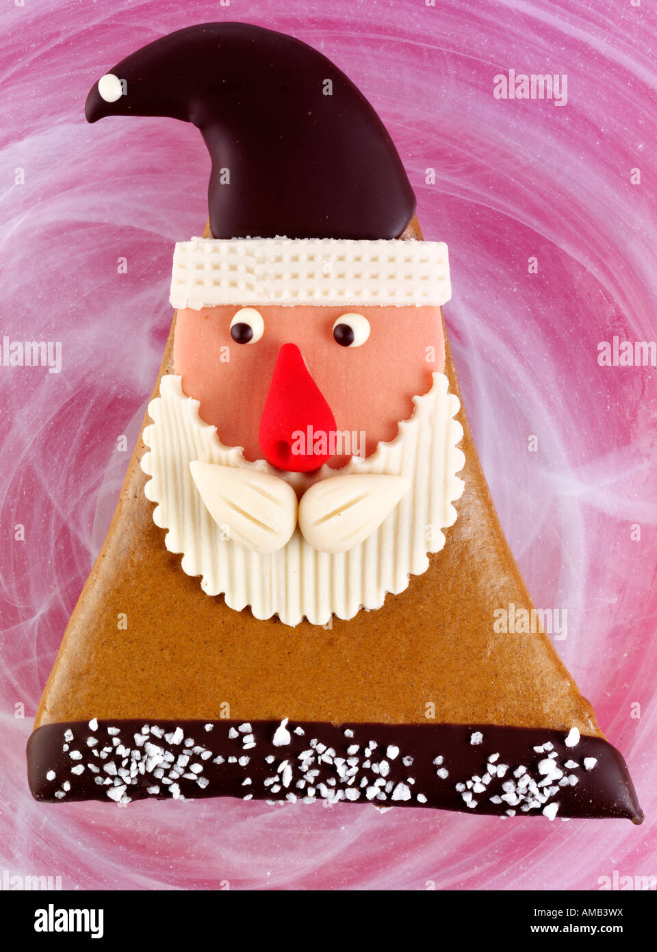 CHRISTMAS SANTA COOKIE Stock Photo - Alamy