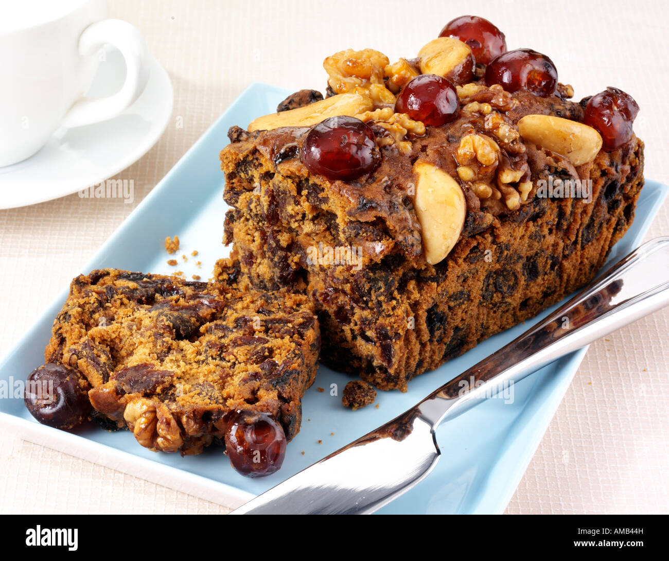 RICH FRUIT CAKE Stock Photo - Alamy