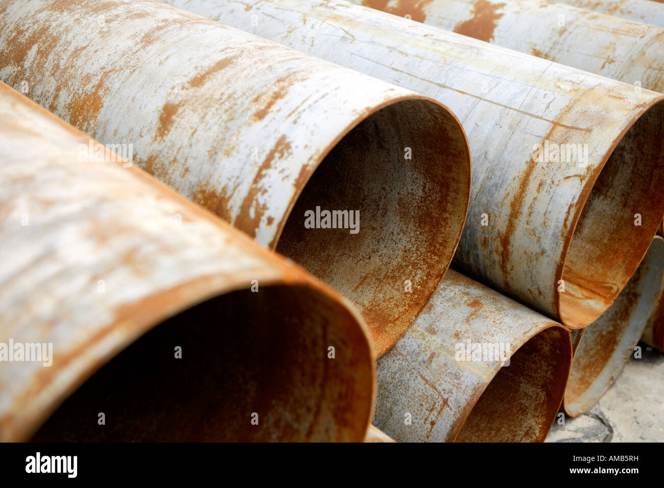 Steel Pipework Shipbuilding HaLong Ship Yard North Vietnam Asia Stock ...