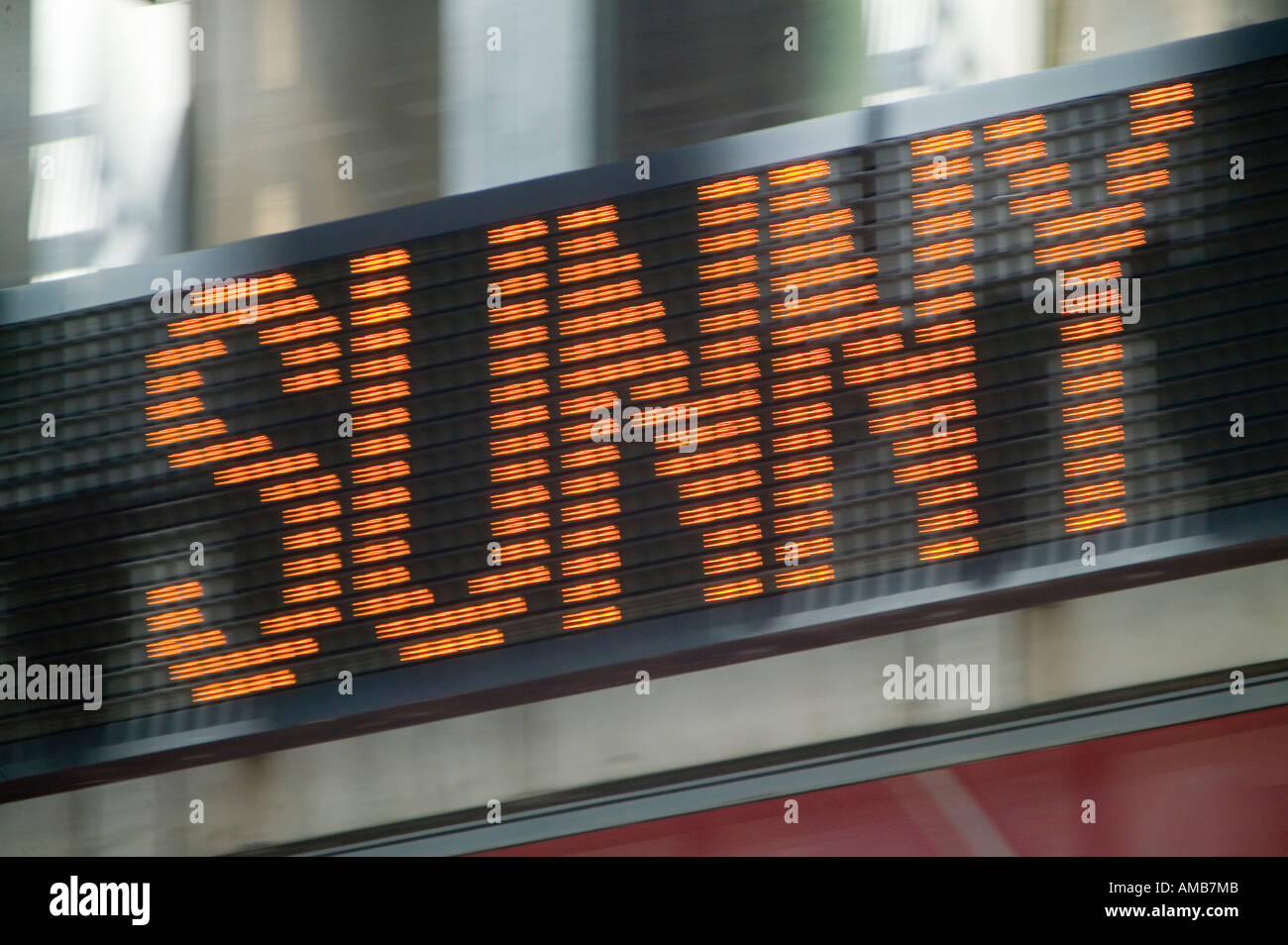 Times square news zipper hi-res stock photography and images - Alamy