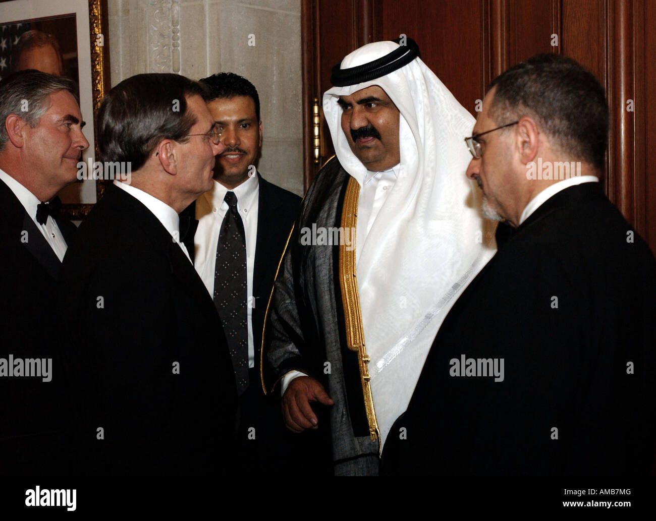 Sheikh hamad bin khalifa al thani hi-res stock photography and images ...