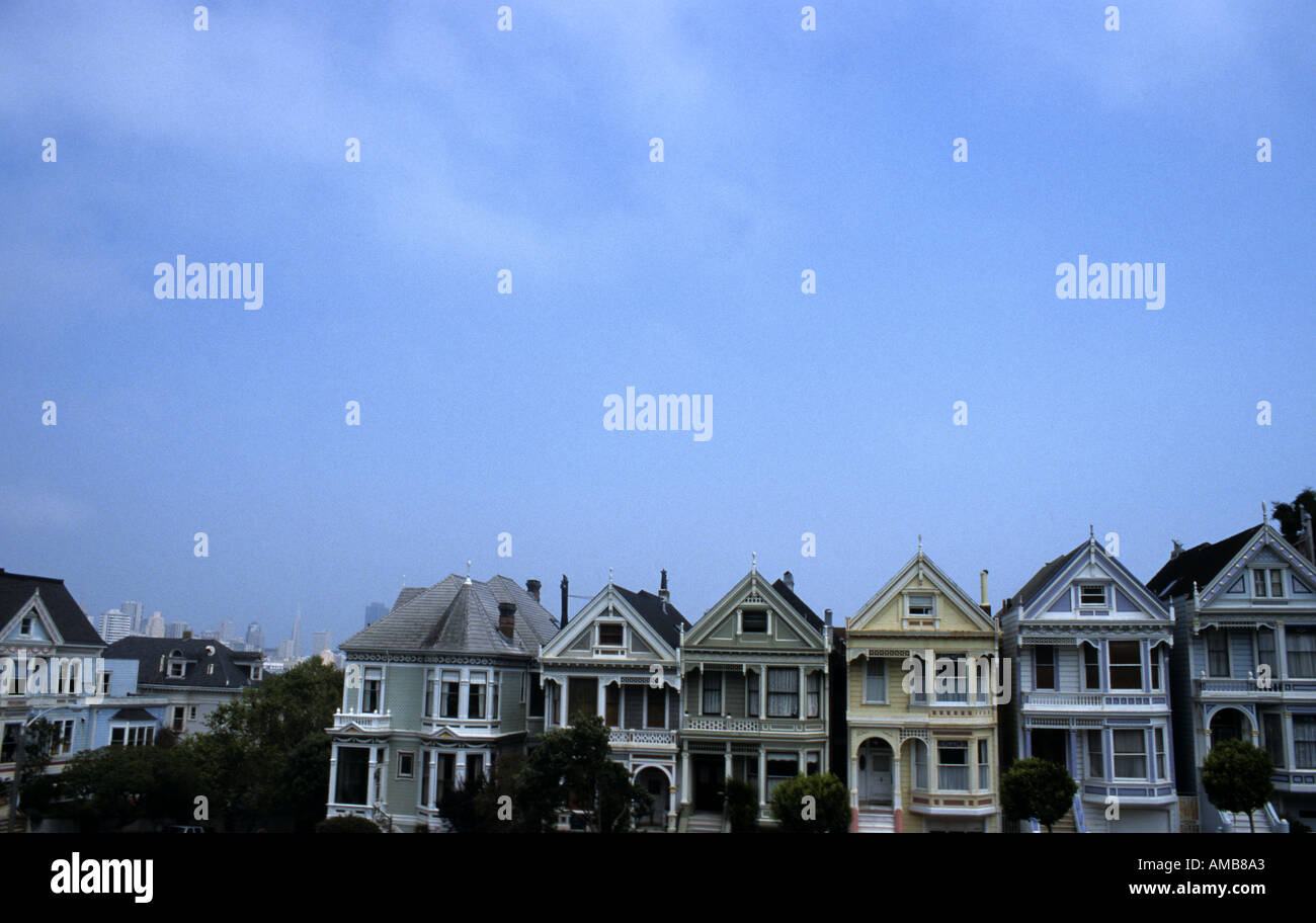 Seven Sisters SAN FRANCISCO USA Stock Photo - Alamy