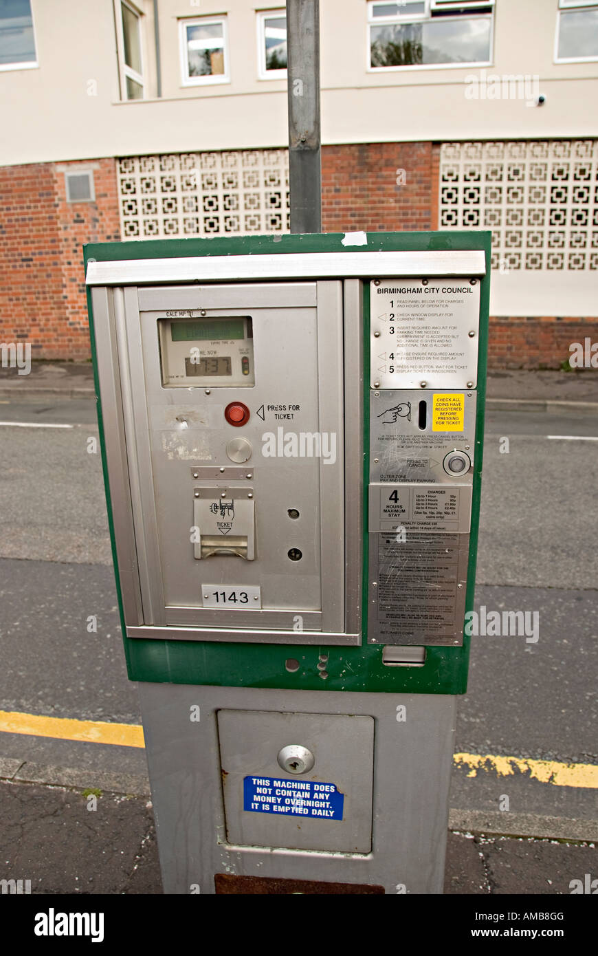 Parking meter birmingham uk clock hi-res stock photography and images ...