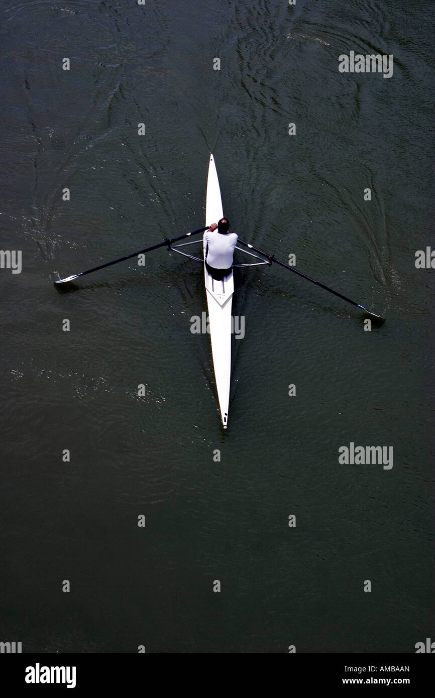 rowing on the Tiber, Italy, Rome Stock Photo - Alamy