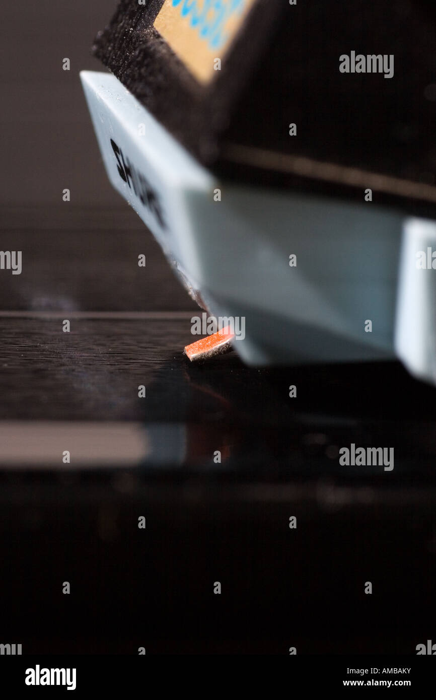 Stylus on vinyl Stock Photo - Alamy