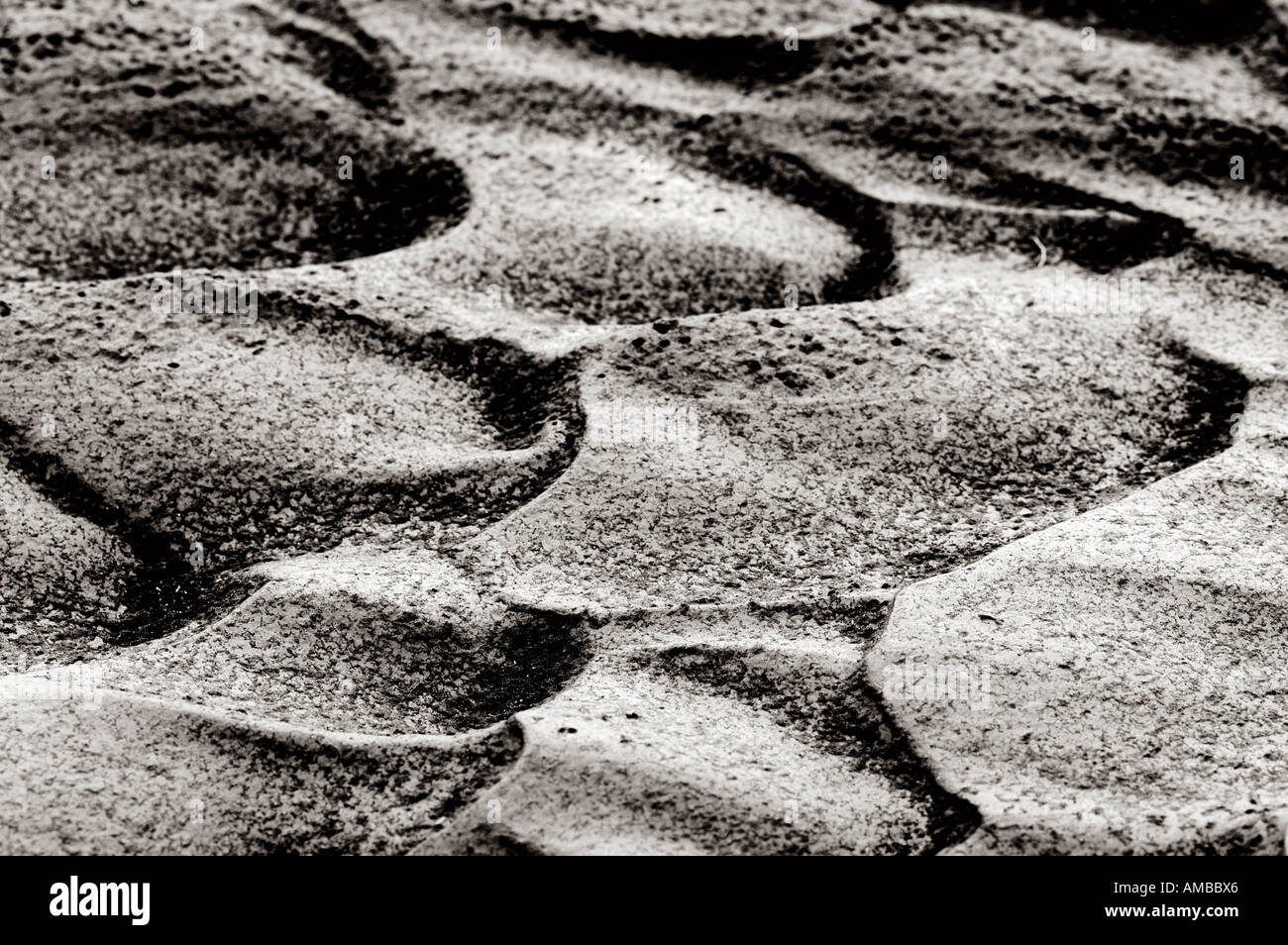 Patterns in the sand Stock Photo - Alamy