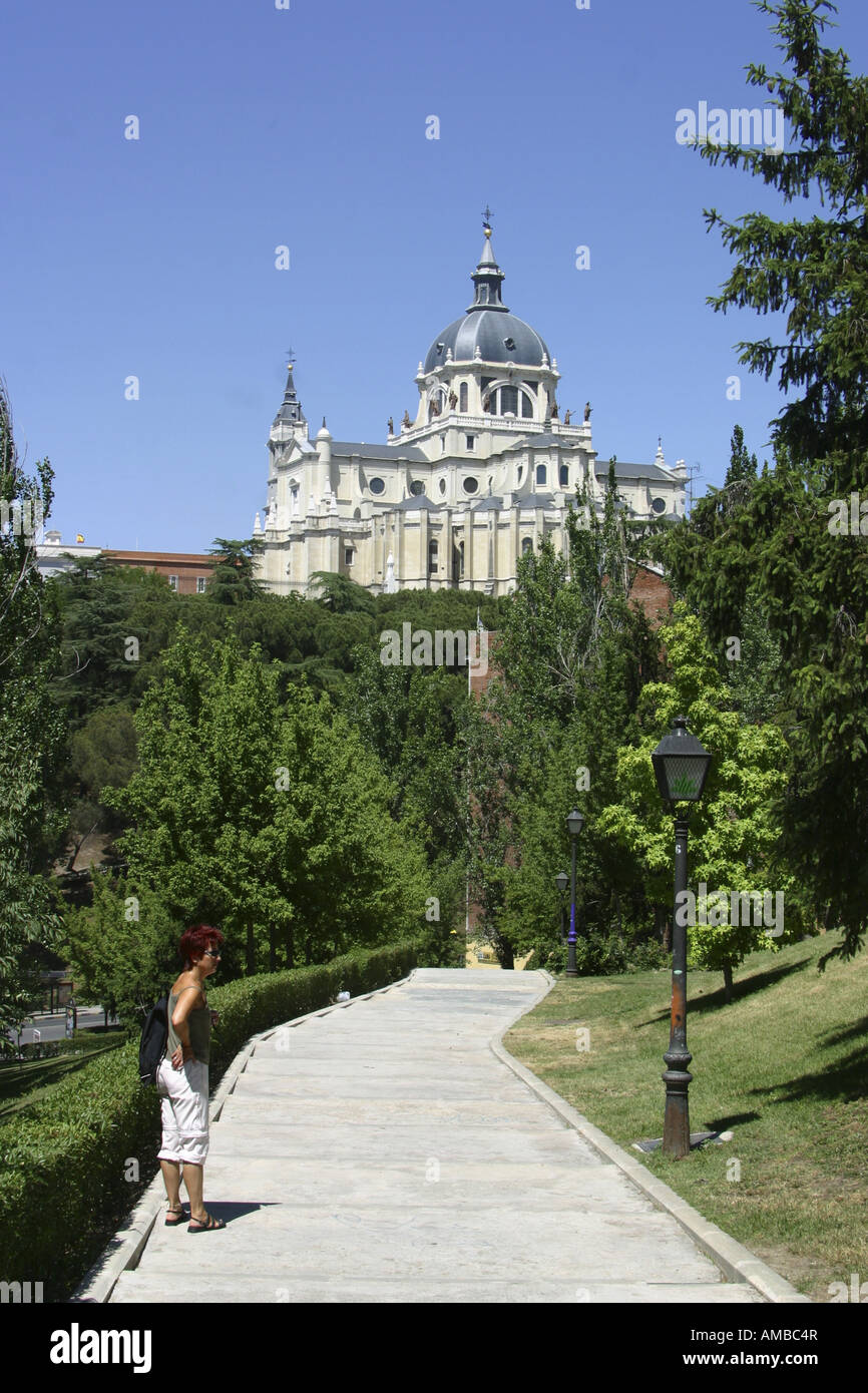 Cathedral de la Almudena, Spain, Madrid Stock Photo - Alamy