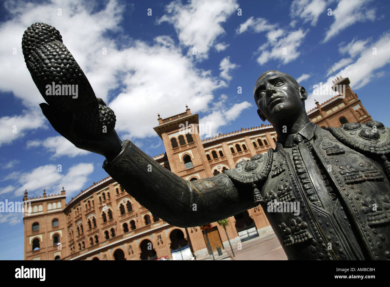 Matador Statue, Plaza de Toros Bullring, Madrid, Spain Stock Photo - Alamy