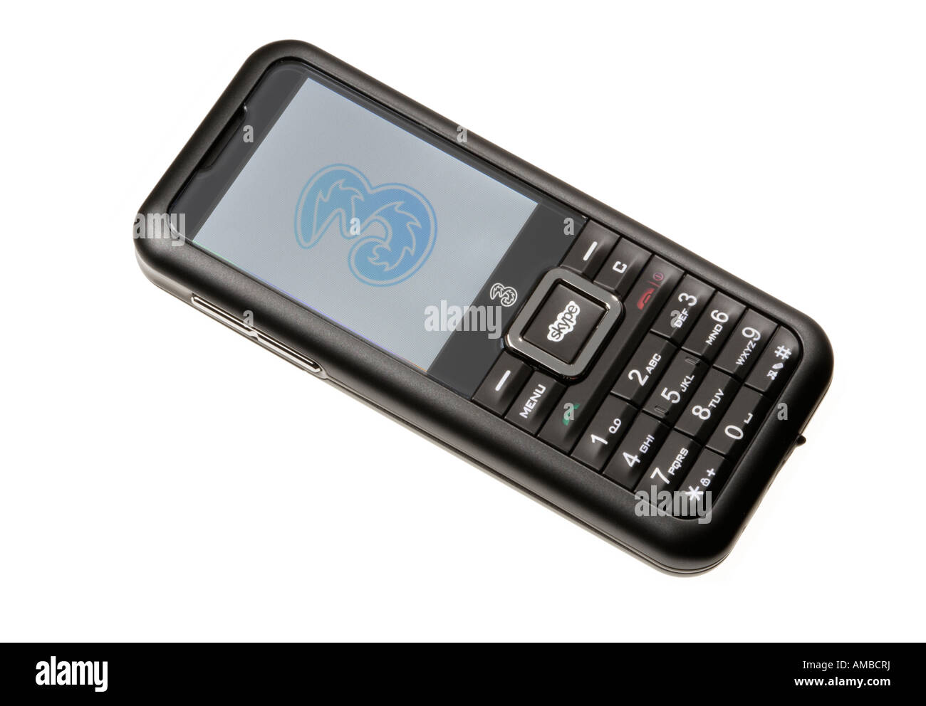 Three Skype mobile ADSL phone Stock Photo - Alamy